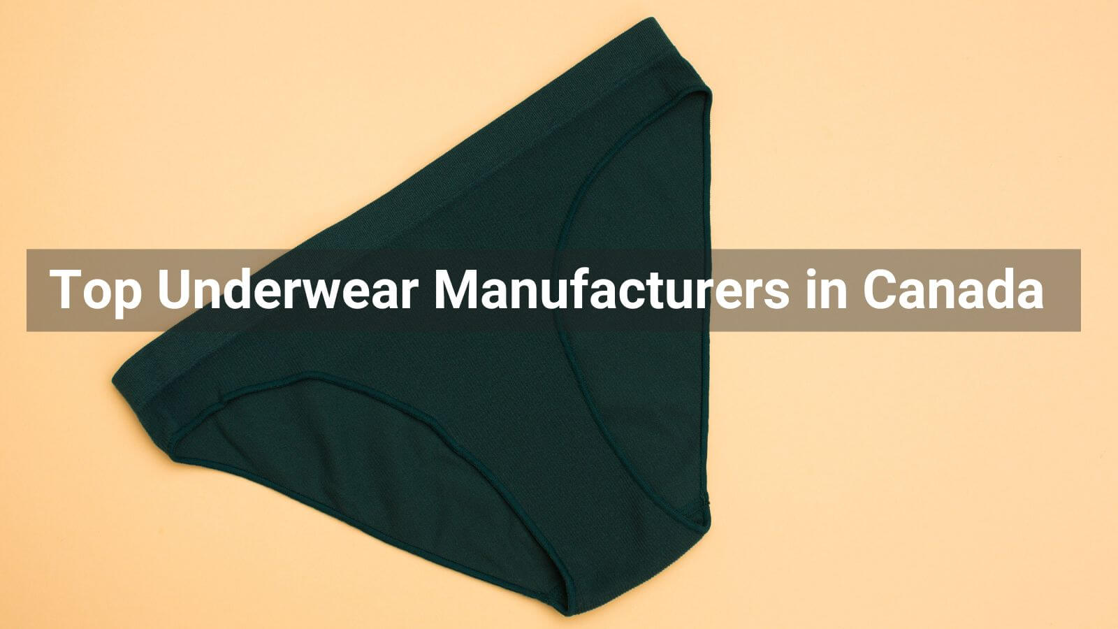 Top Underwear Manufacturers in Canada 2024 – SL Elastic