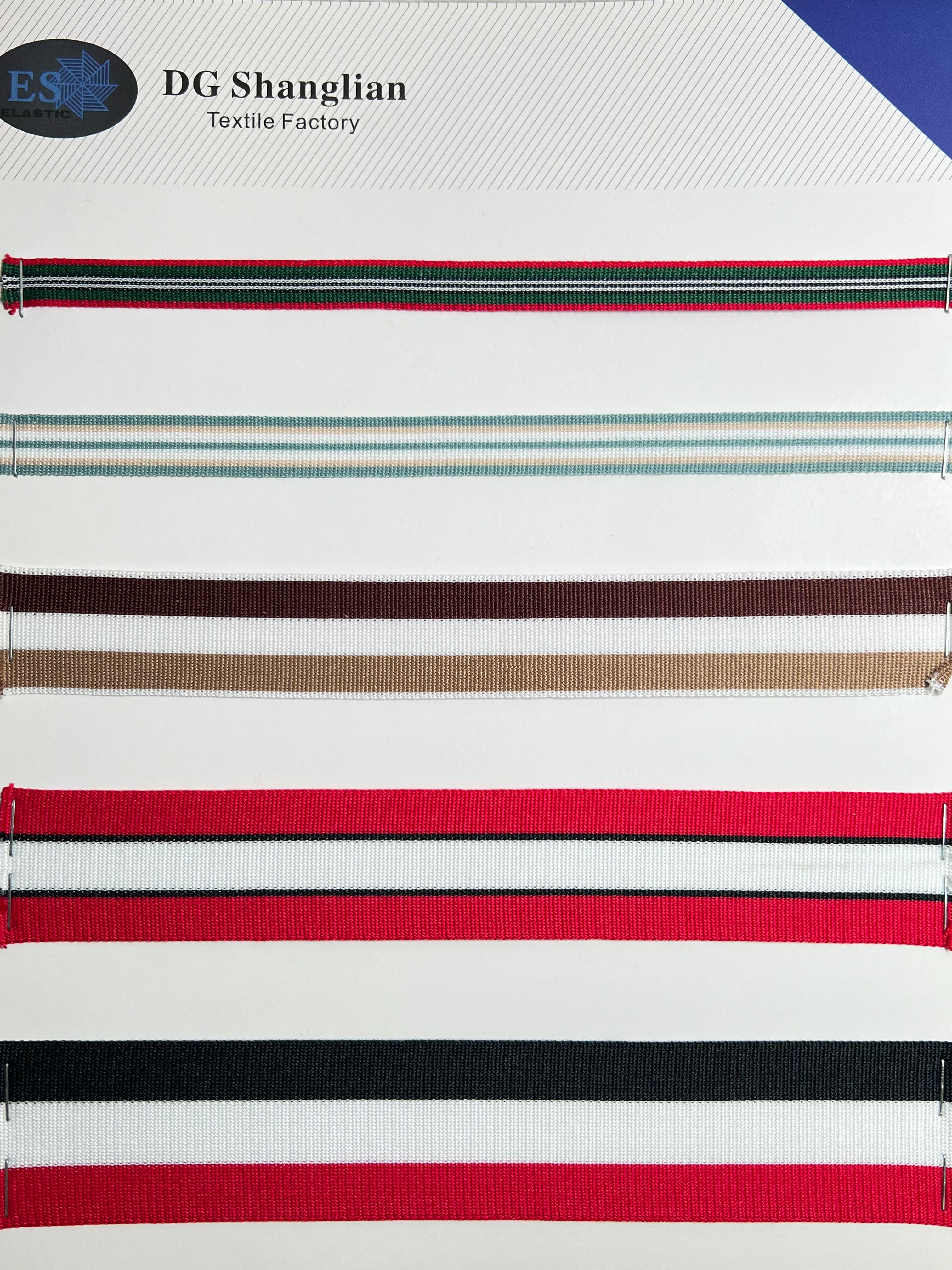 black white stripe neck band for garment sewing – SL Elastic